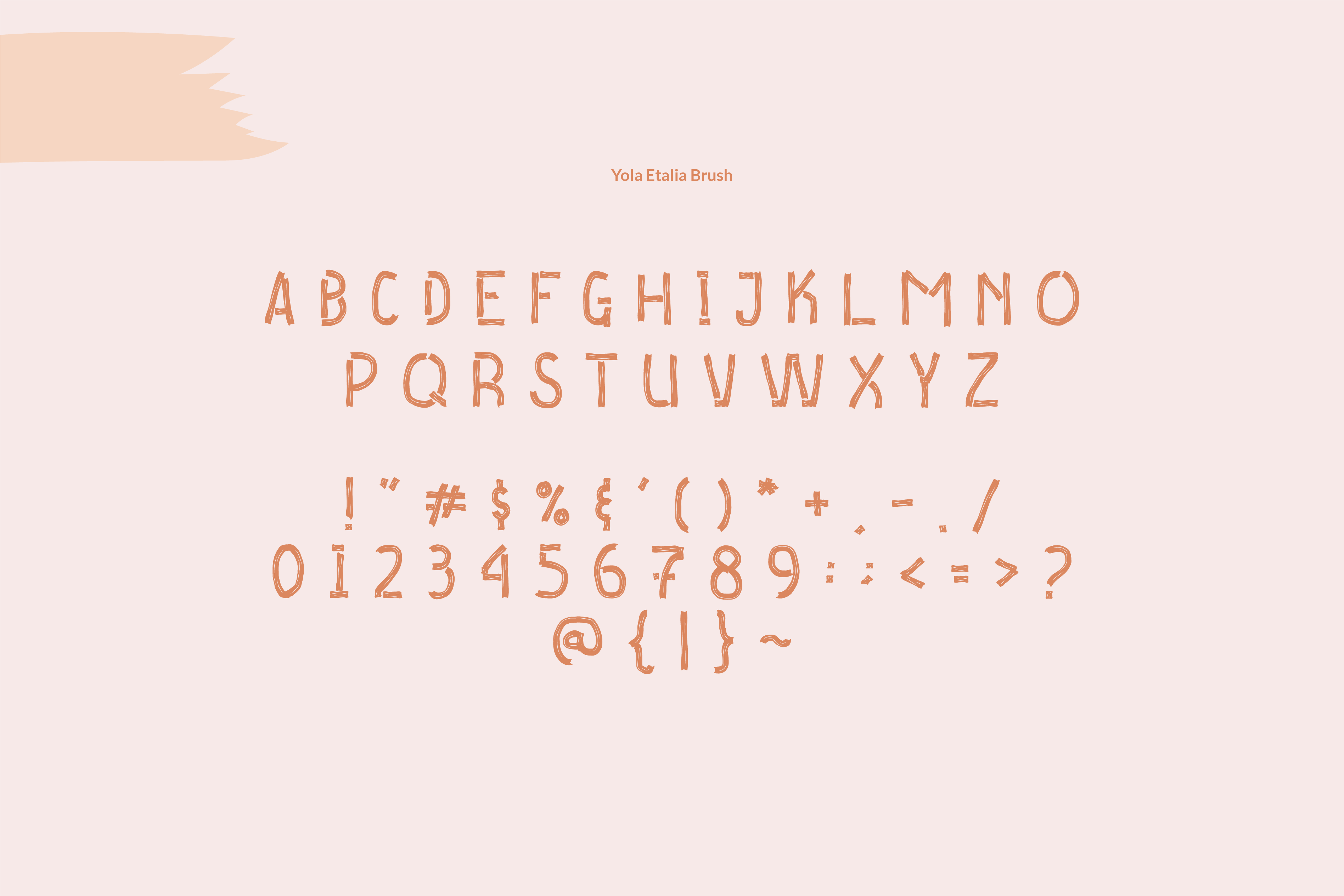 Yola Etalia by Setyaisiam_type | GraphicRiver